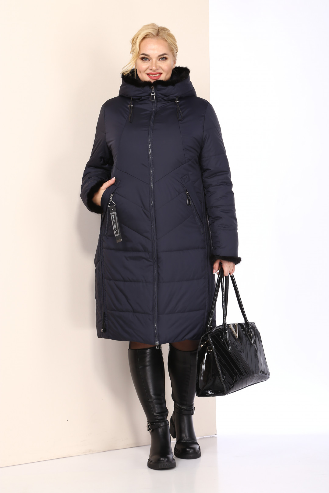 Пальто Shetti 2091 синий, 50-70 размер, купить за 11 251 руб.